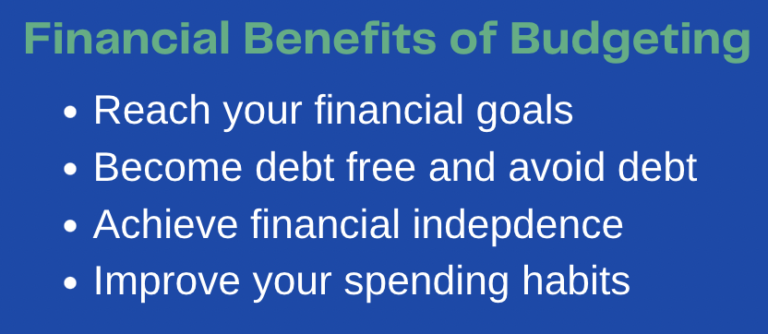 Why is budgeting important? 7 Financial and Psychological Benefits ...
