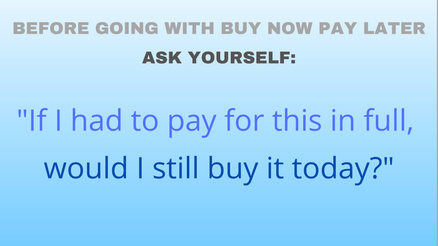What is Buy Now, Pay Later? The new popular way to get into debt ...